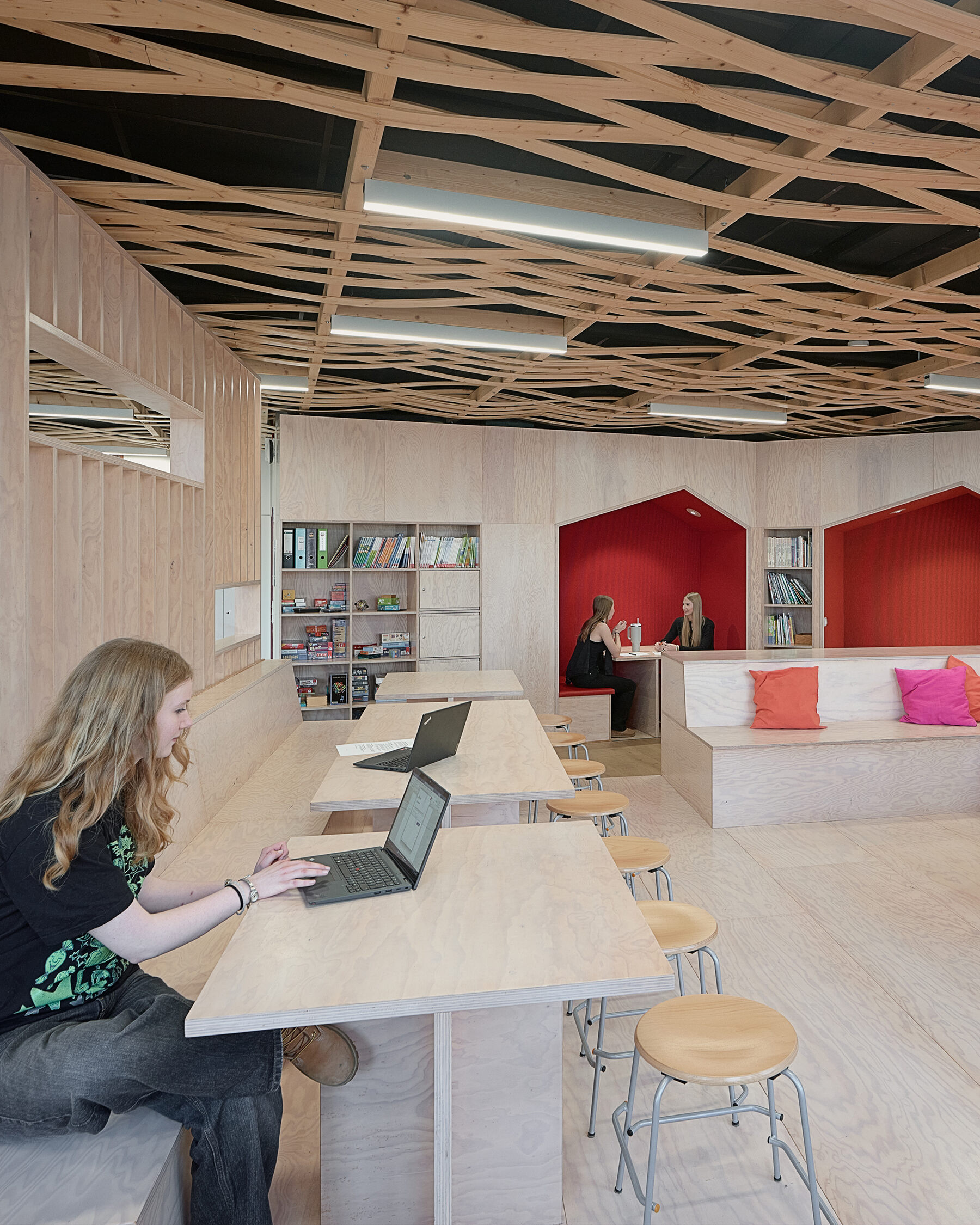 Hittfeld | Neues Lernen in neuen Clustern | Projekte | Trapez Architektur